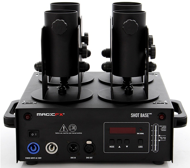 MagicFX Shot Base DMX :: Euro Baltronics - online shop for sound, light and effects
