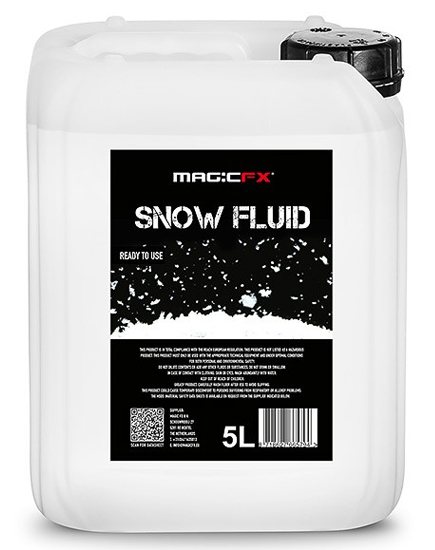MagicFX PRO Snow Fluid - RTU 5L :: Euro Baltronics - online shop for sound, light and effects