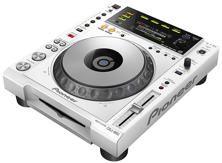 Pioneer CDJ-850-W Digital Deck Jog Wheel (White) :: Euro Baltronics ...