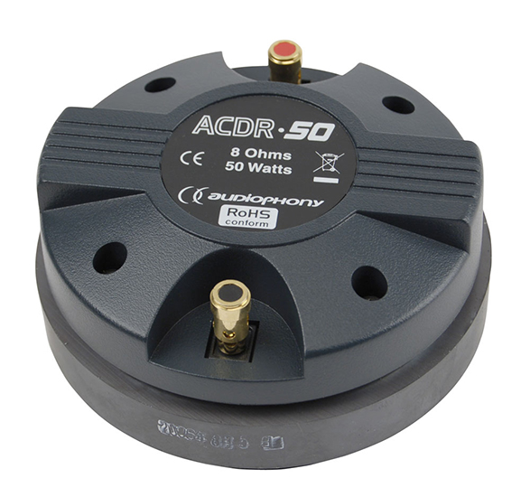 Audiophony ACDR-50 Driver 1,75" 50W 8 Ohm :: Euro Baltronics - online ...