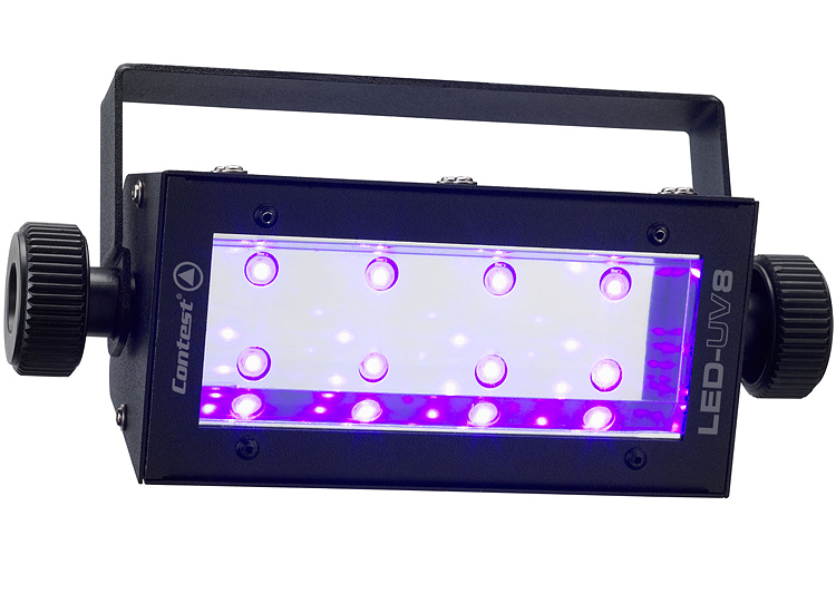 Contest LED-UV8 UV Projector w. 8x1W UV LEDs :: Euro Baltronics ...