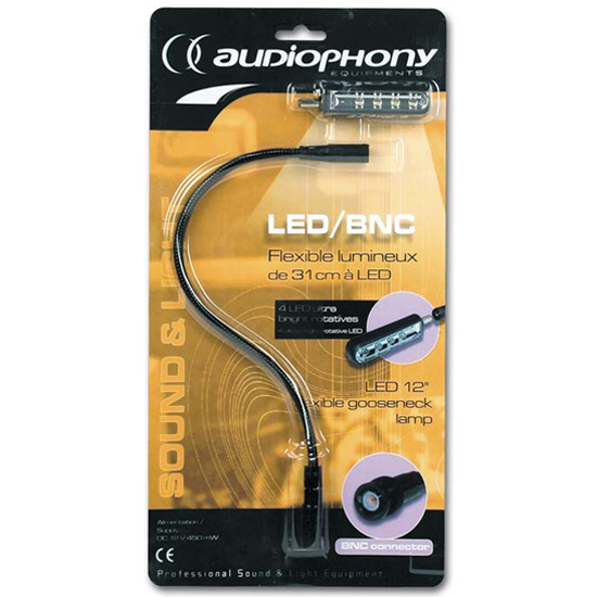 Audiophony LED/BNC Flexible Light BNC LED :: Euro Baltronics - online ...