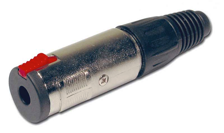 Audiophony J350/STE Connector Jack 6,35mm Stereo Female PRO :: Euro ...