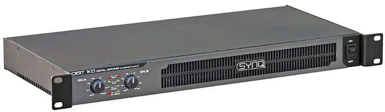 SYNQ DIGIT 1K0 Digital Amplifier 2 x 500W RMS :: Euro Baltronics ...