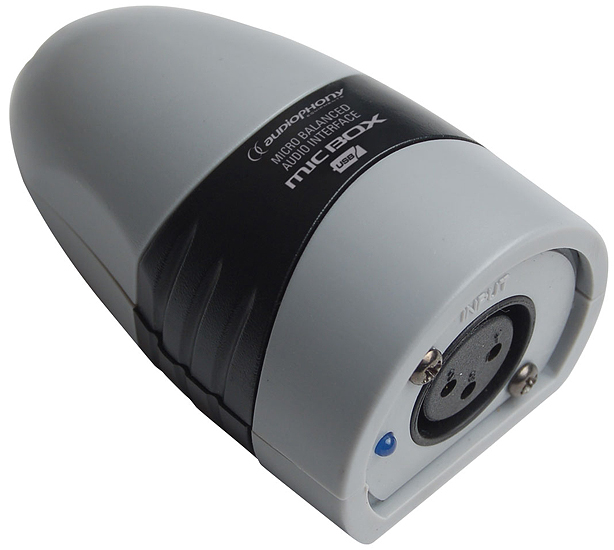Audiophony MIC-BOX Microphone USB converter :: Euro Baltronics - online ...