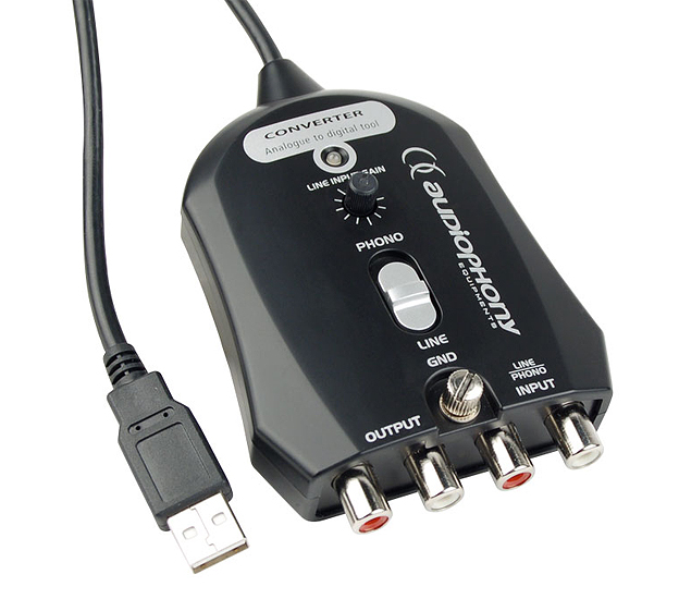 Audiophony CONVERTER USB/Line/Phone bi-directional :: Euro Baltronics ...