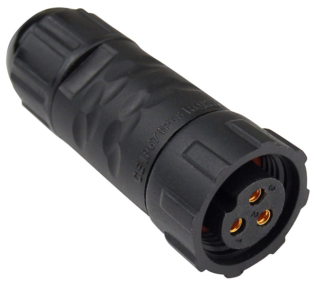 Contest AIP-FICDMXF Waterproof DMX Plug Female IP68 :: Euro Baltronics ...