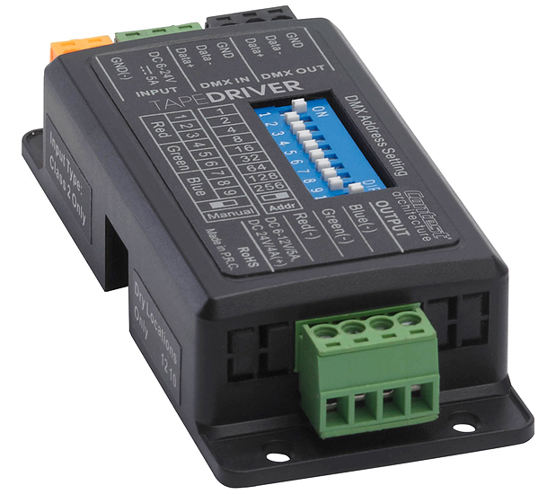 Contest LED TAPEDRIVER DMX Interface Driver :: Euro Baltronics - online ...