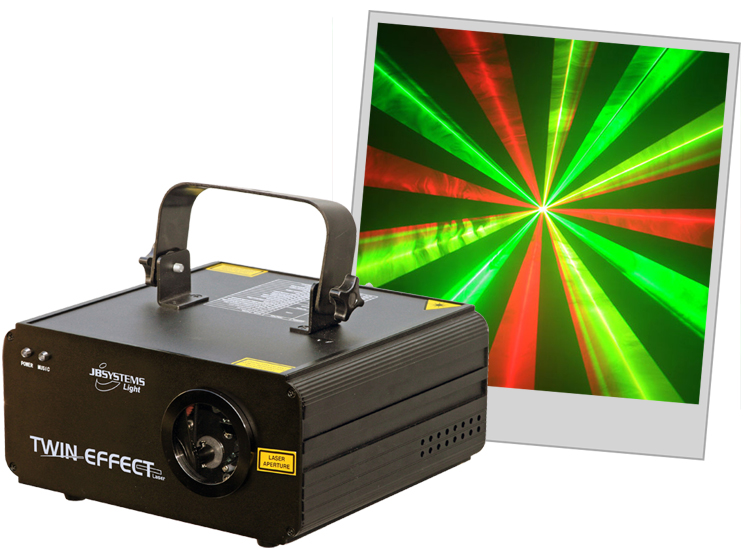 JB Twin Effect Laser 40mW Green - 80mW Red + Burst :: Euro Baltronics ...
