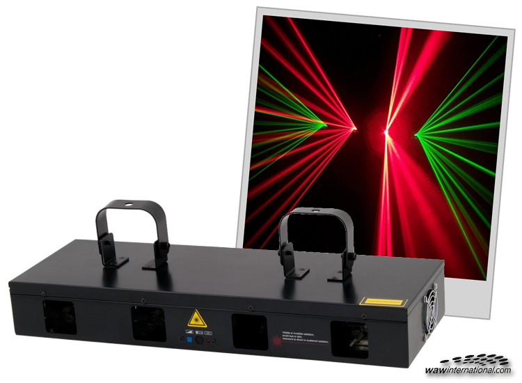 Laserworld EL 350RG 350mW Red Green Laser DMX :: Euro Baltronics ...