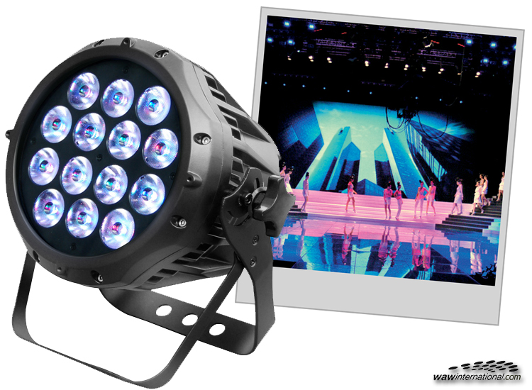 Briteq LED Stage Beamer 14 x Tri RGB LED :: Euro Baltronics - online ...