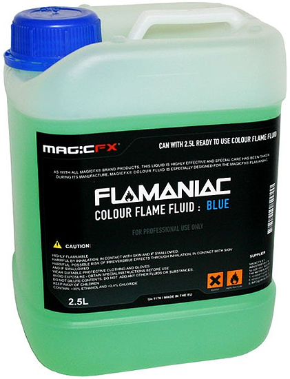 MagicFX Flame Fluid Blue - 2,5L. :: Euro Baltronics - online shop for ...