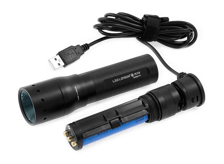 LedLenser M7R Rechargeable CREE LED 204lm/292m. :: Euro Baltronics ...
