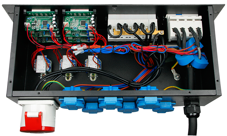 Briteq Power Distributor PD-32A 3 x 32A German :: Euro Baltronics ...