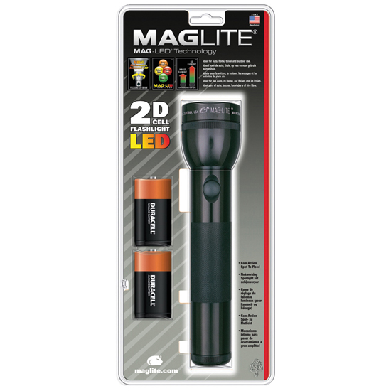 Maglite 2D LED Black :: Euro Baltronics - online shop for sound, light ...