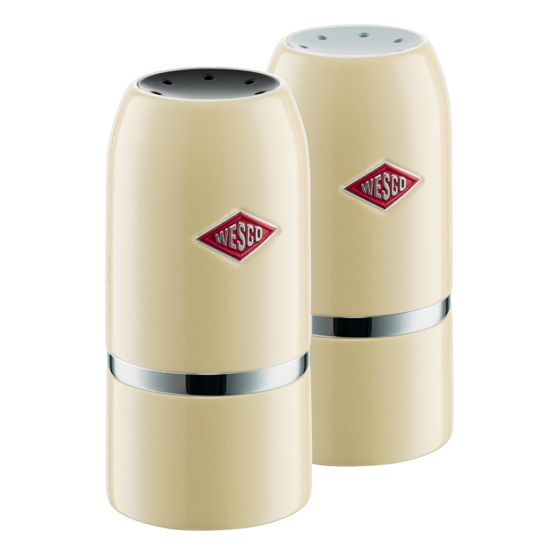 Wesco Salt & Pepper Shaker Set Almond :: Euro Baltronics - online shop ...